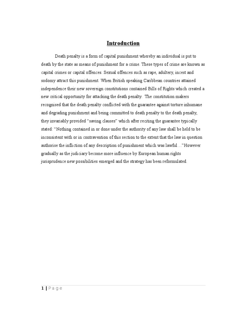 Law Sba | PDF | Capital Punishment In The United States | Capital ...