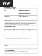 Method Statement For Demolition of Building Structures 1 | PDF | Demolition