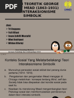 Interaksionisme Simbolik Herbert Blumer | PDF