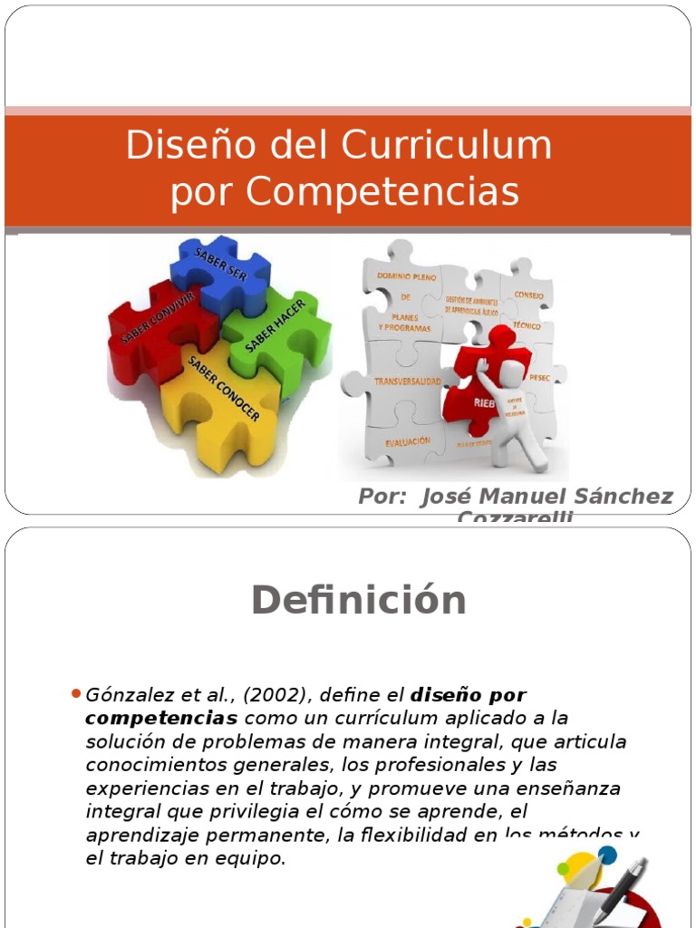 Diseño Curricular Por Competencias | PDF | Plan de estudios | Diseño