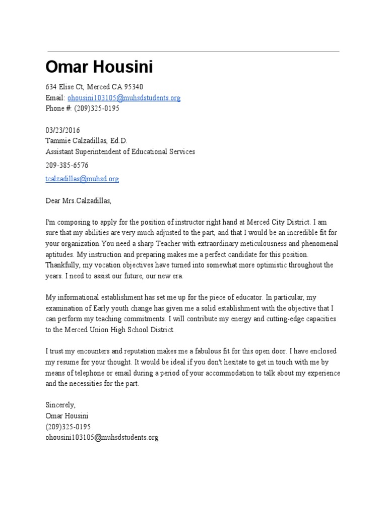 Application for Instructor Position | PDF | Career & Growth