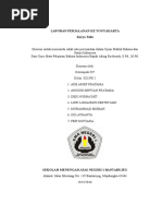 CONTOH LAPORAN STUDY TOUR KE YOGYAKARTA Kelompok 1 | PDF