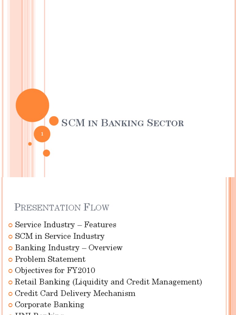 Supply Chain Management in Banking | PDF | Credit (Finance) | Banks