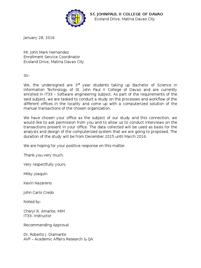 IT Study Request for Office Workflow Analysis | PDF