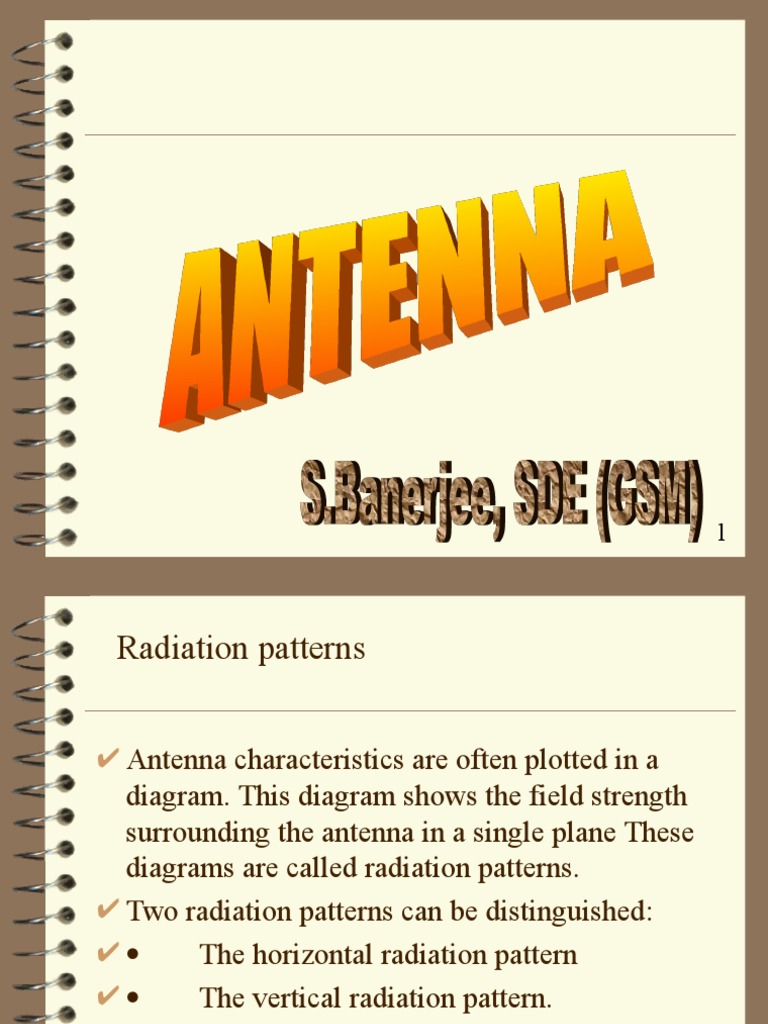 Antenna | PDF | Antenna (Radio) | Decibel