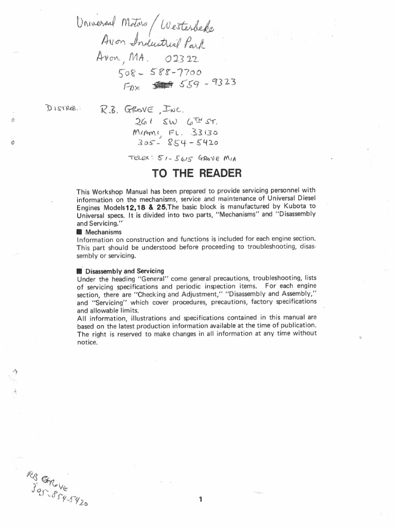 Injection Pump ServiceManual | PDF