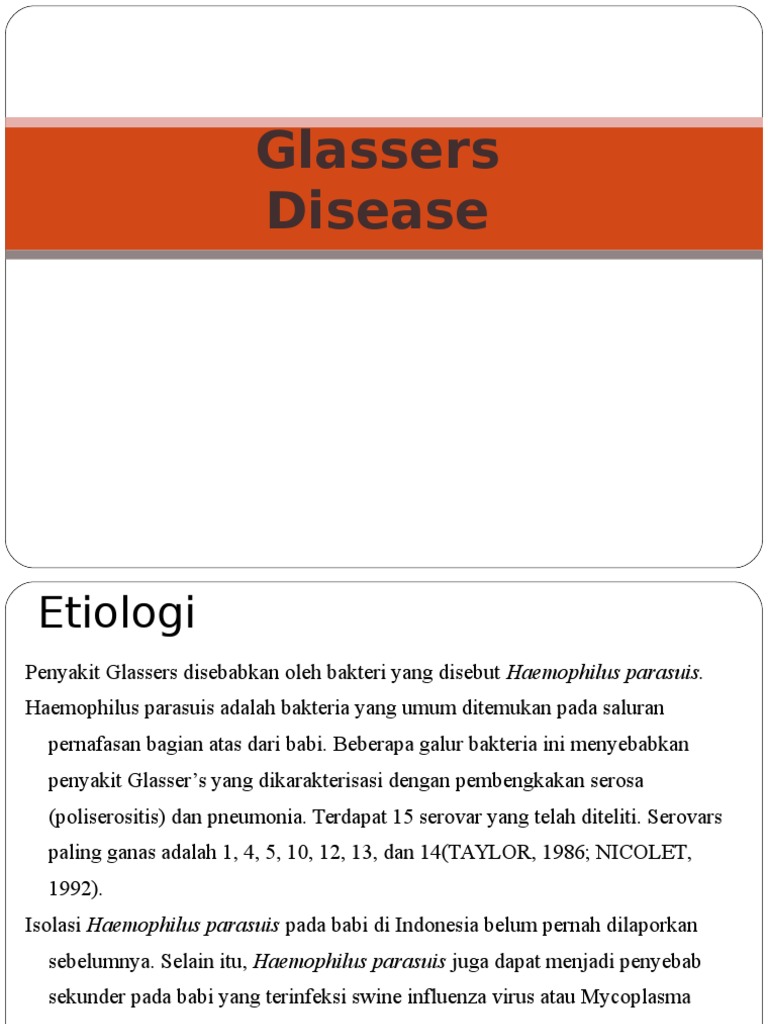 Glassers Disease Pdf