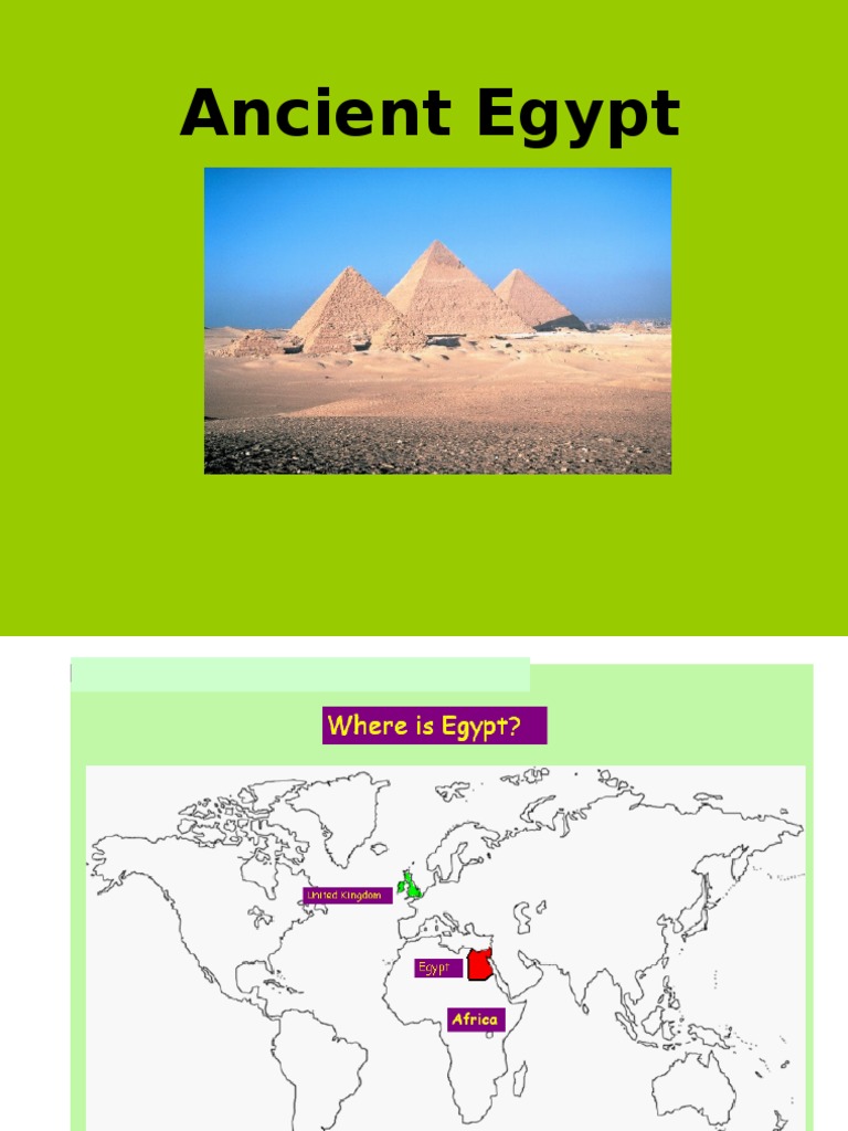 Overview of Ancient Egyptian Civilization | PDF | Ancient Egyptian ...