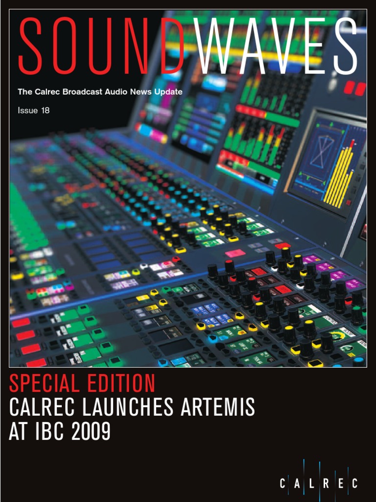 Calrec Launches Artemis Console at IBC 2009 | PDF | Sound Recording And ...