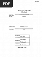 Tokyo Keiki Course Recorder Guide | PDF | Compass | Equipment