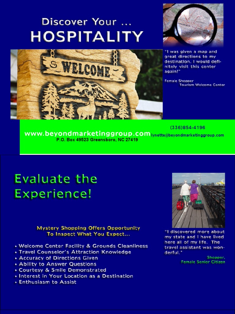 Mystery Shop Brochure | PDF