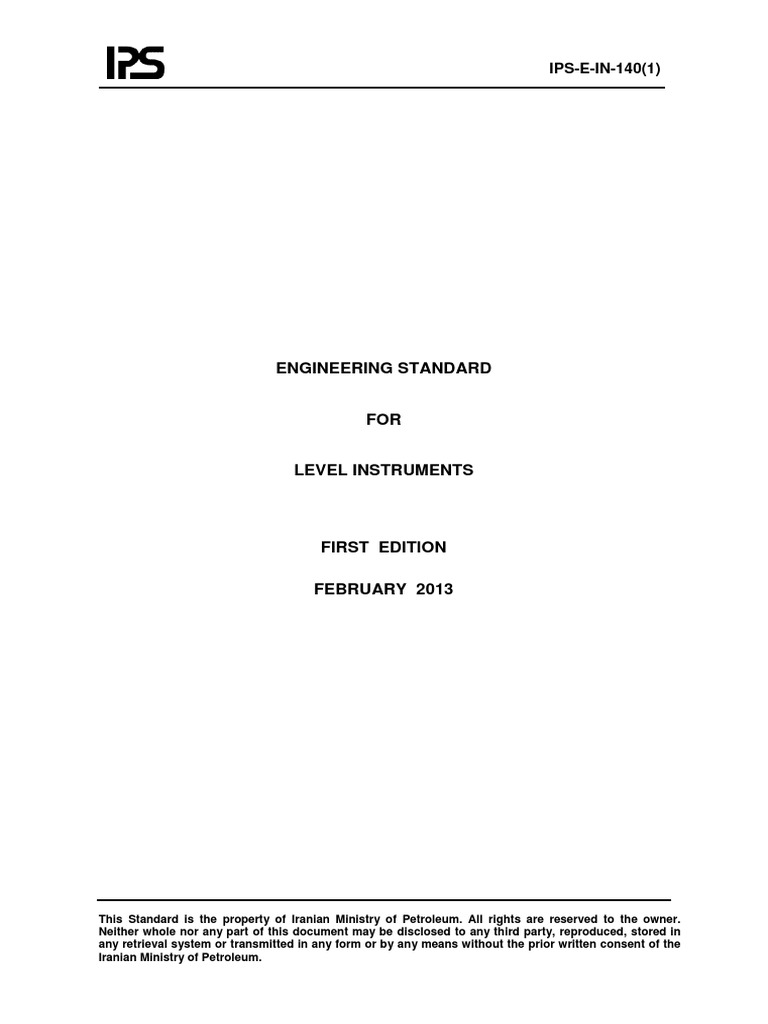 Level Instrument | PDF | Capacitor | Pressure Measurement
