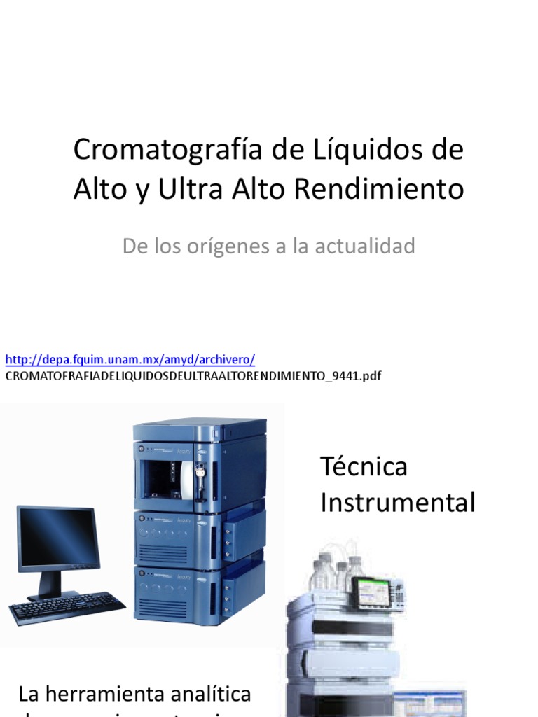 Clase 8 HPLC | PDF | Cromatografía líquida de alto rendimiento | Cromatografía