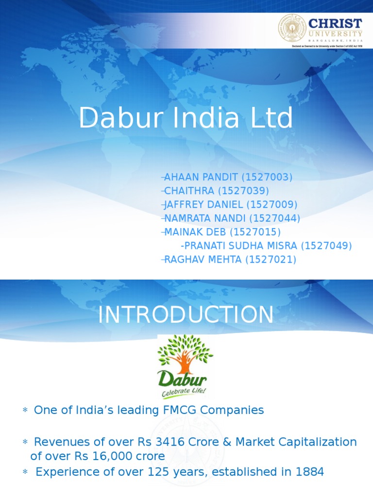 An Analysis of Dabur India Ltd's Product Portfolio, Business Strategy ...