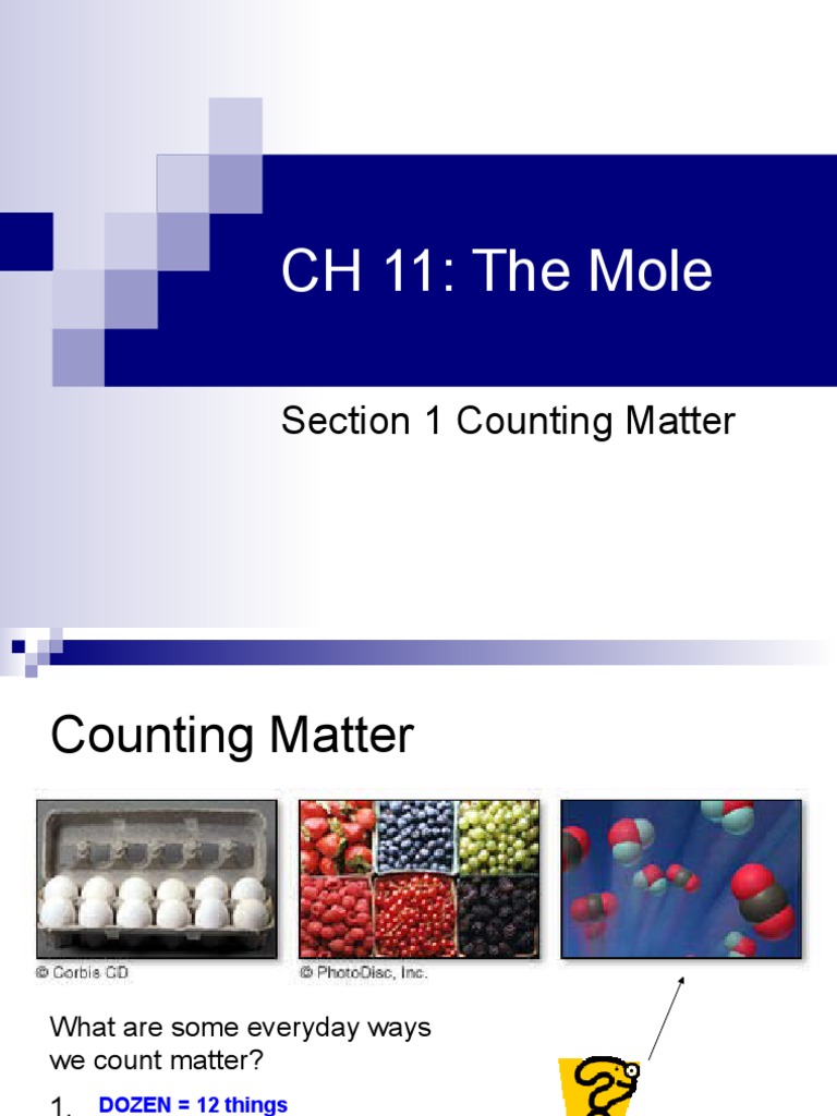 CH 11 Notes Complete | PDF | Mole (Unit) | Molecules