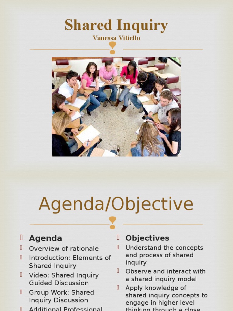Shared Inquiry: Engaging Classroom Strategies | PDF | Inquiry | Reason