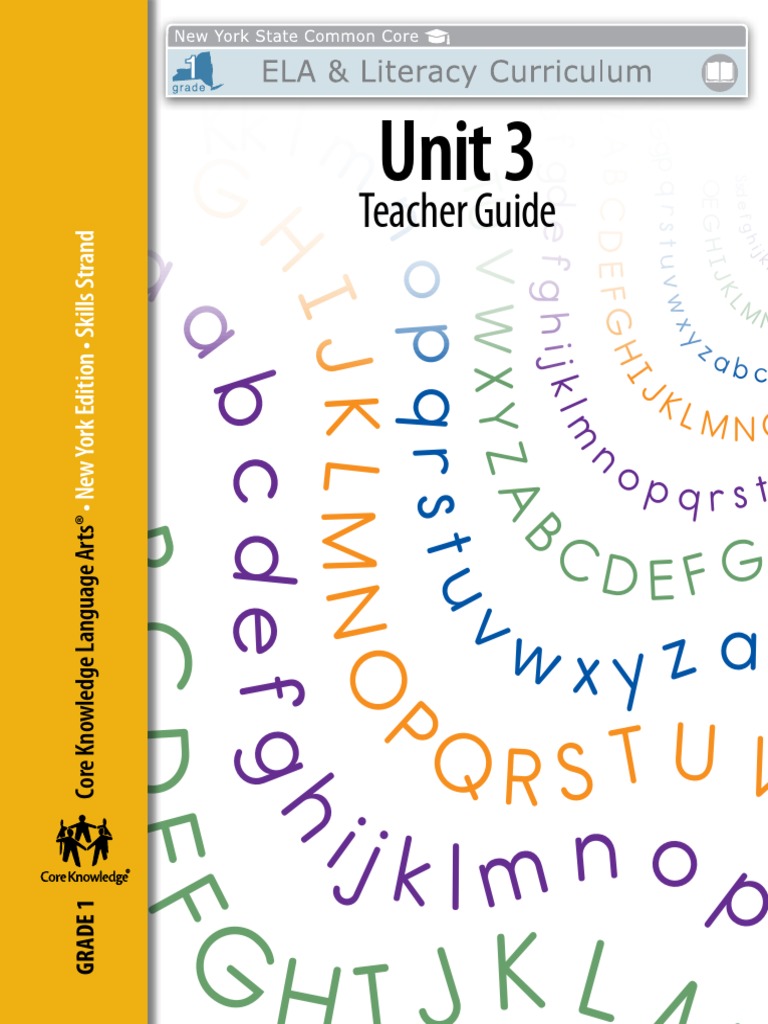 Ckla g1 U3 TG Engage | PDF | Phonics | Narrative
