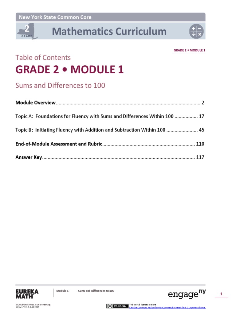 Math g2 m1 Full Module | PDF | Common Core State Standards Initiative ...