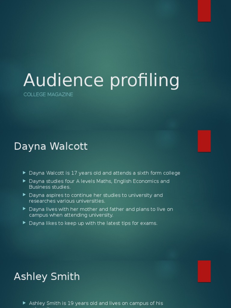 Audience Profiling | PDF