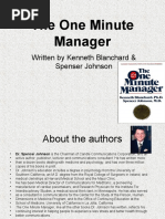 One Minute Manager: Key Insights and Summary | PDF