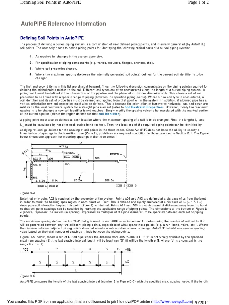Defining Soil Corrosion Points in AutoPIPE | PDF | Soil | Pipe (Fluid Conveyance)