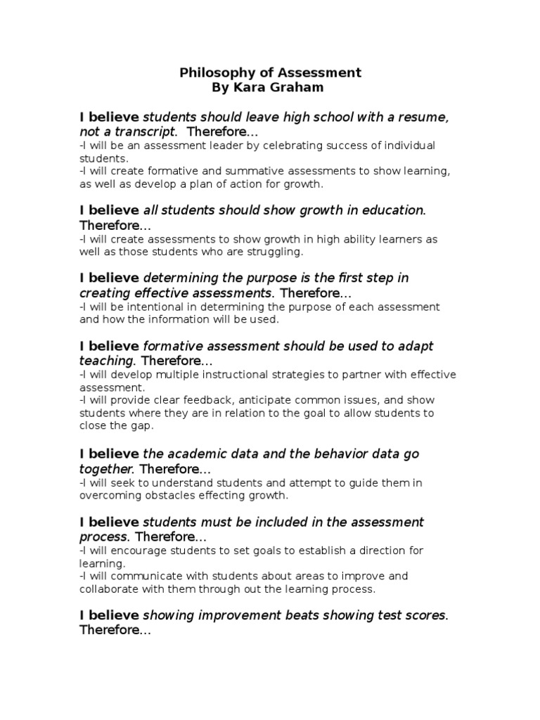 Effective Student Assessment Strategies | PDF