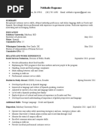 1.1 AB OJT Resume Template | PDF | Language Arts & Discipline