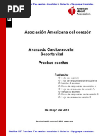 Respuestas ACLS ECG 2022 - iMPRIMIBLE | PDF