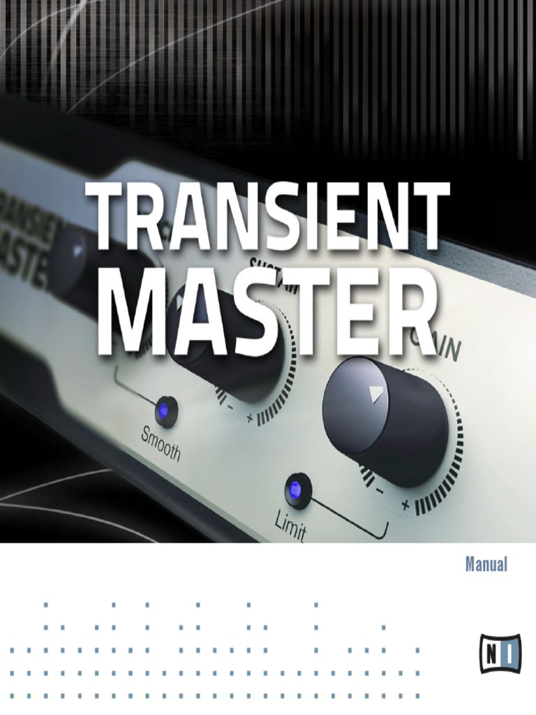 Transient Master Manual English | PDF | Synthesizer | Drum Kit