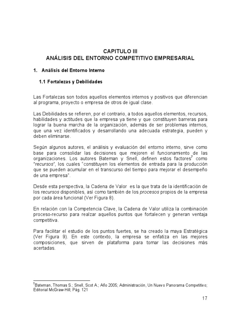 Panorama Competitivo | PDF