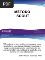 Metodo Scout | PDF | Exploración | Aprendizaje