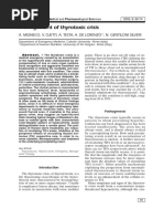Burch-Wartofsky Thyroid Storm Score | PDF | Heart Failure | Epidemiology