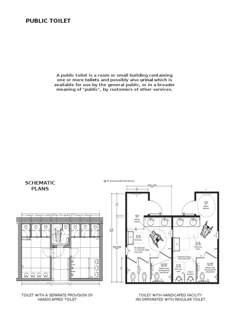 Public Toilet: Toilets Urinal | PDF