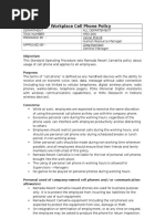 Company Cell Phone Policy | Mobile Phones | Telephone