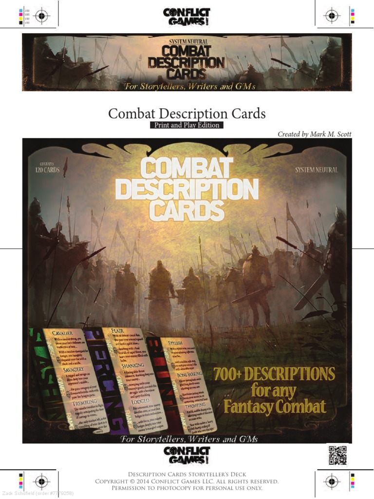 Combat Descriptions | PDF | Missile | Nature