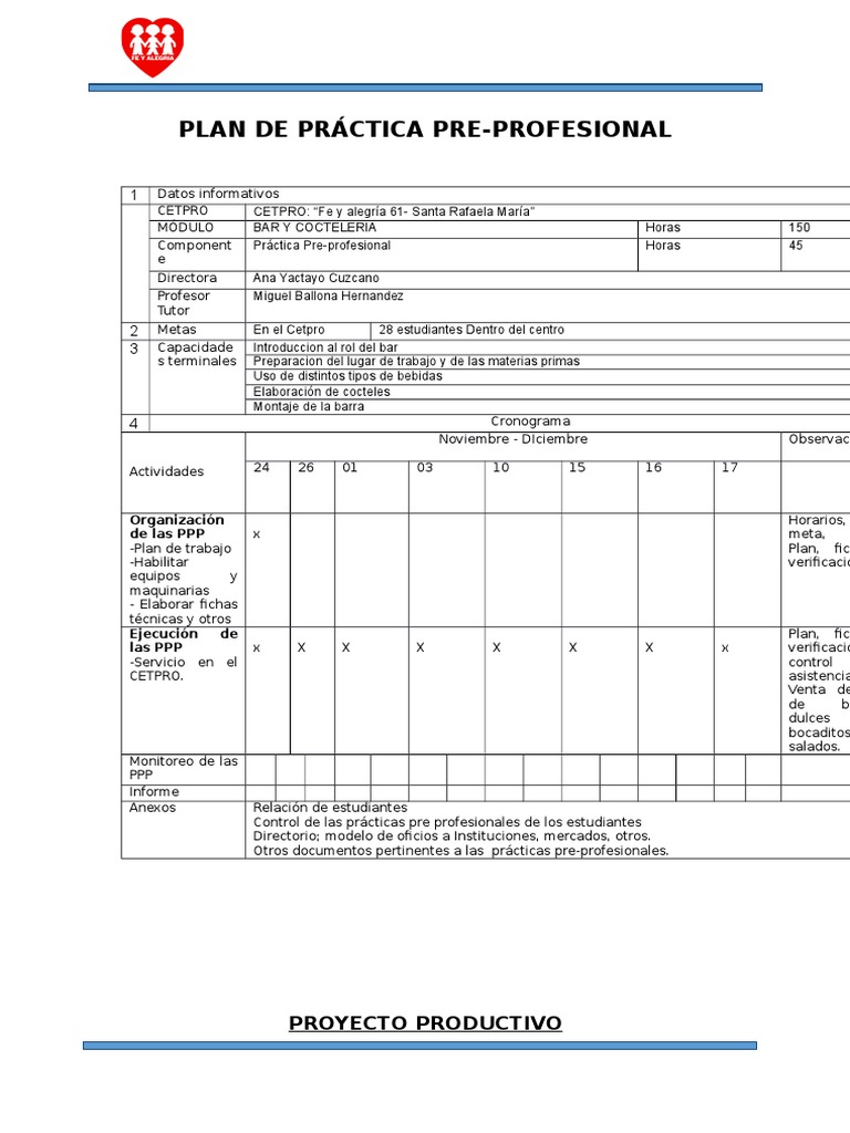 PPP Bar | PDF | Calidad (comercial) | Presupuesto