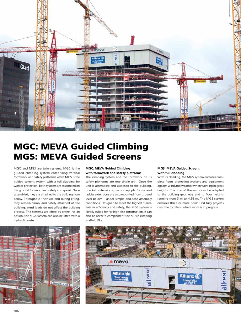 MGC: MEVA Guided Climbing MGS: MEVA Guided Screens | PDF | Elevator ...