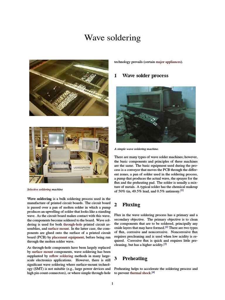 Wave Soldering | PDF | Building Engineering | Procedural Knowledge
