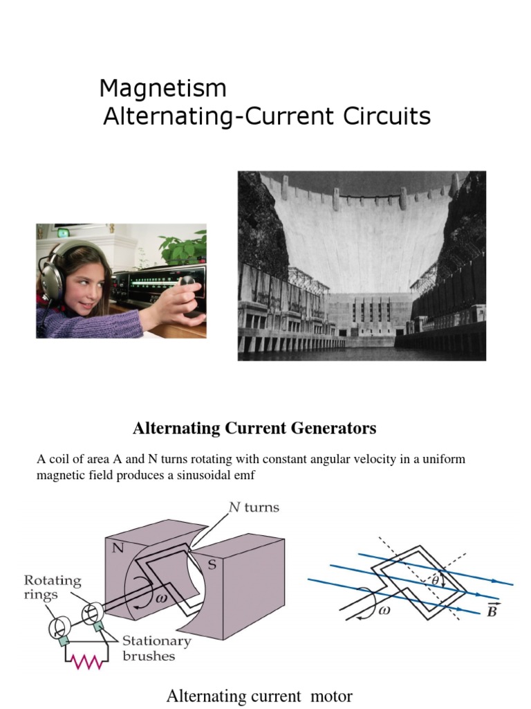 Magnetism Alternating-Current Circuits | PDF | Magnetic Field ...