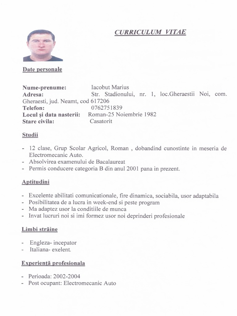 CV - Sofer PDF | PDF