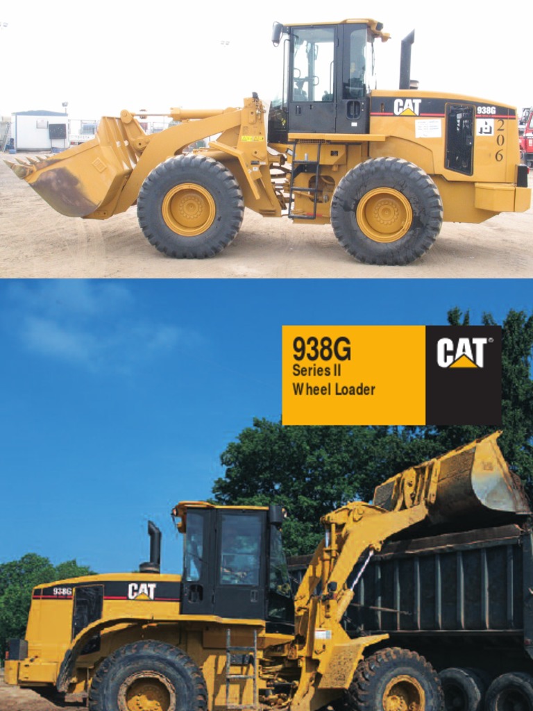 CAT 938G Loader | PDF | Transmission (Mechanics) | Engines