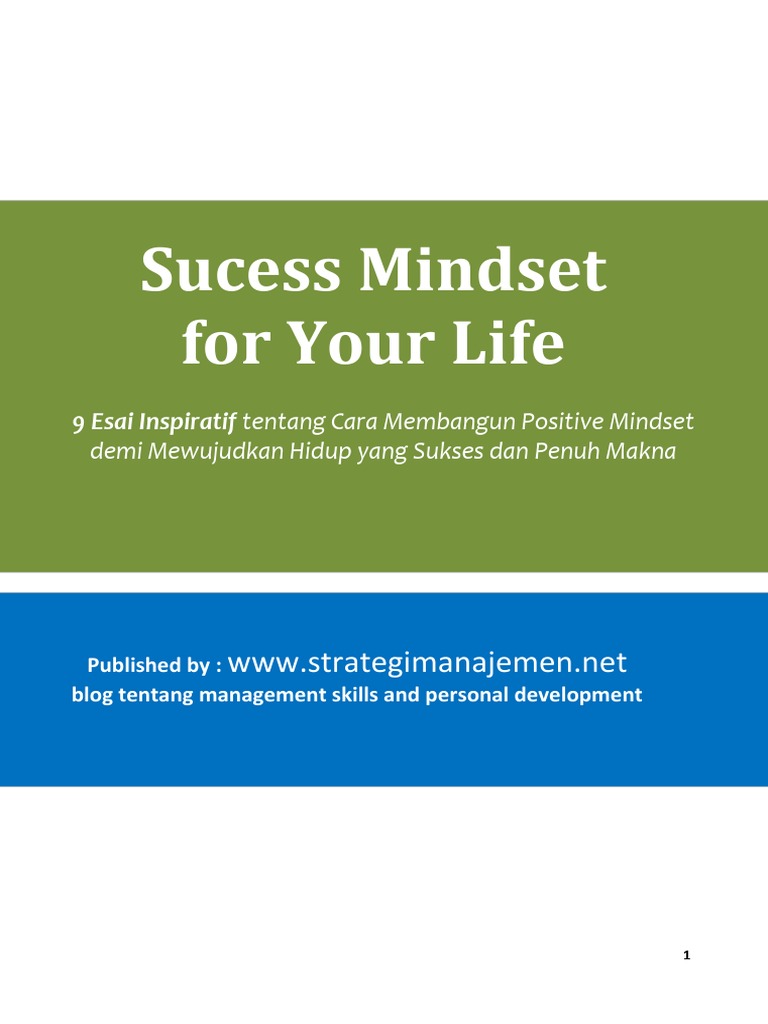 Success Mindset | PDF