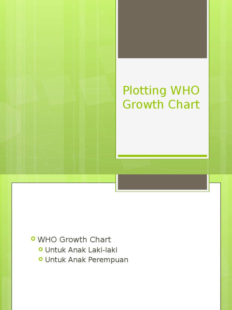 Plotting WHO Growth Chart | PDF