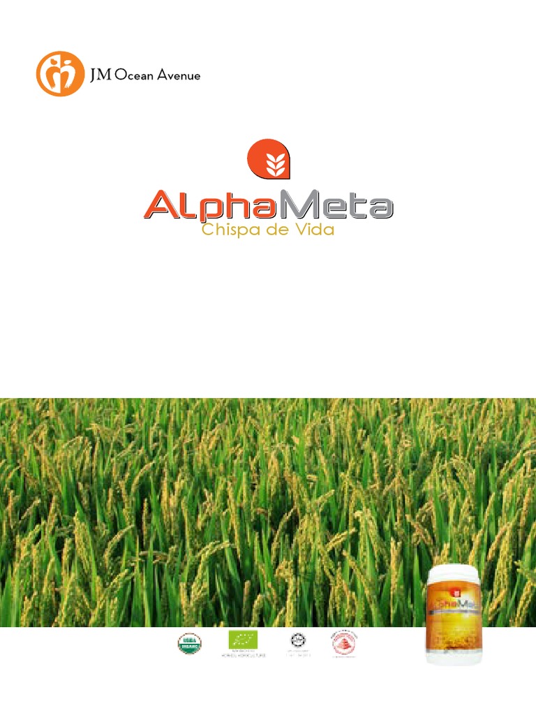 Alphameta Folleto | Descargar gratis PDF | Envejecimiento | Alimentos