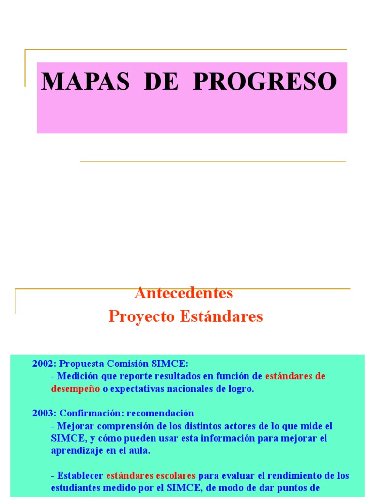 Mapas Progreso | PDF