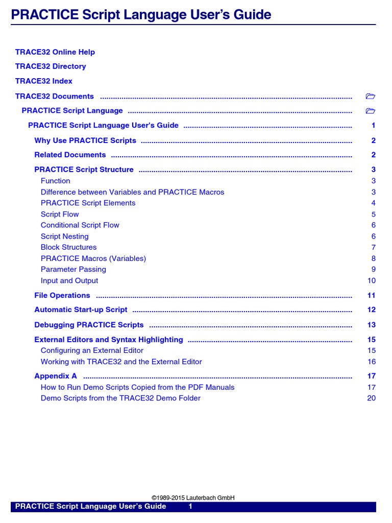 Practice User | PDF | Scripting Language | Subroutine