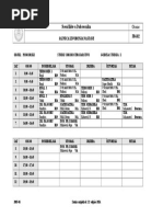 Raspored Casova | PDF