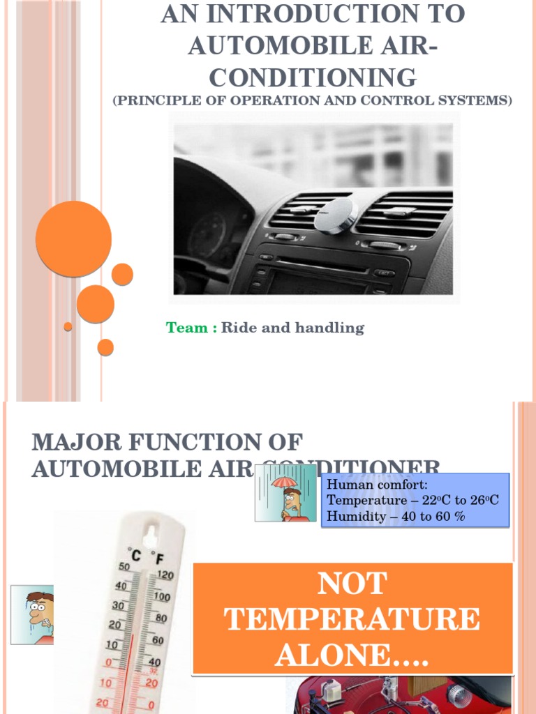 Automobile Air Conditioning | Air Conditioning | Hvac