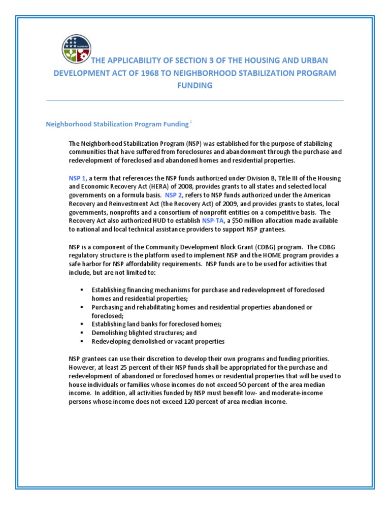 23 HUD-NSP-sec3-Guidance-1 | PDF | Community Development Block Grant ...
