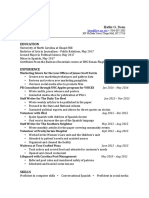 Resume for Resident Assistant Position | PDF | Career & Growth